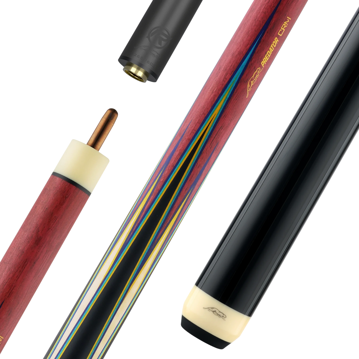 Predator CRM TrueSplice 8-Point 3-Cushion Carom Billiards Cue ...